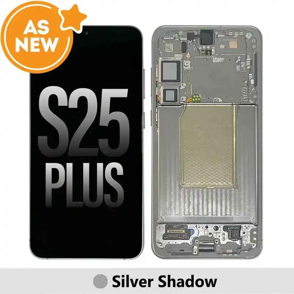 AS NEW-Samsung Galaxy S25 Plus OLED Screen Replacement-Silver Shadow ...