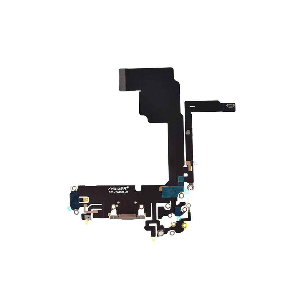 AMPLUS Charging Port for iPhone 15 Pro -Natural Titanium - MyMobile