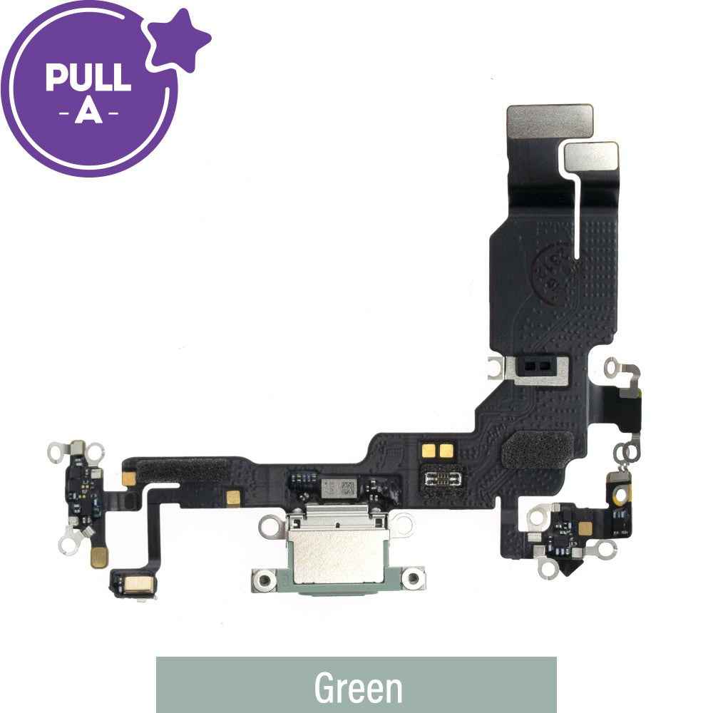 Charging Port for iPhone 15 (PULL-A)-Green - MyMobile