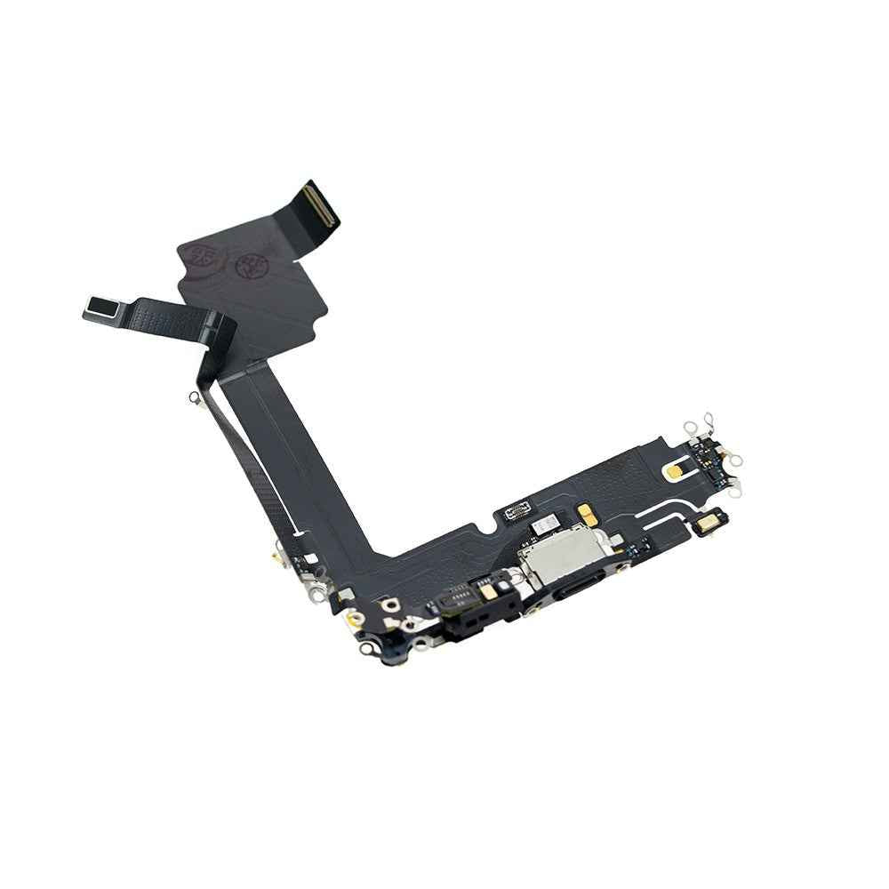 Charging Port for iPhone 15 Pro Max (PULL-A)-Black Titanium - MyMobile
