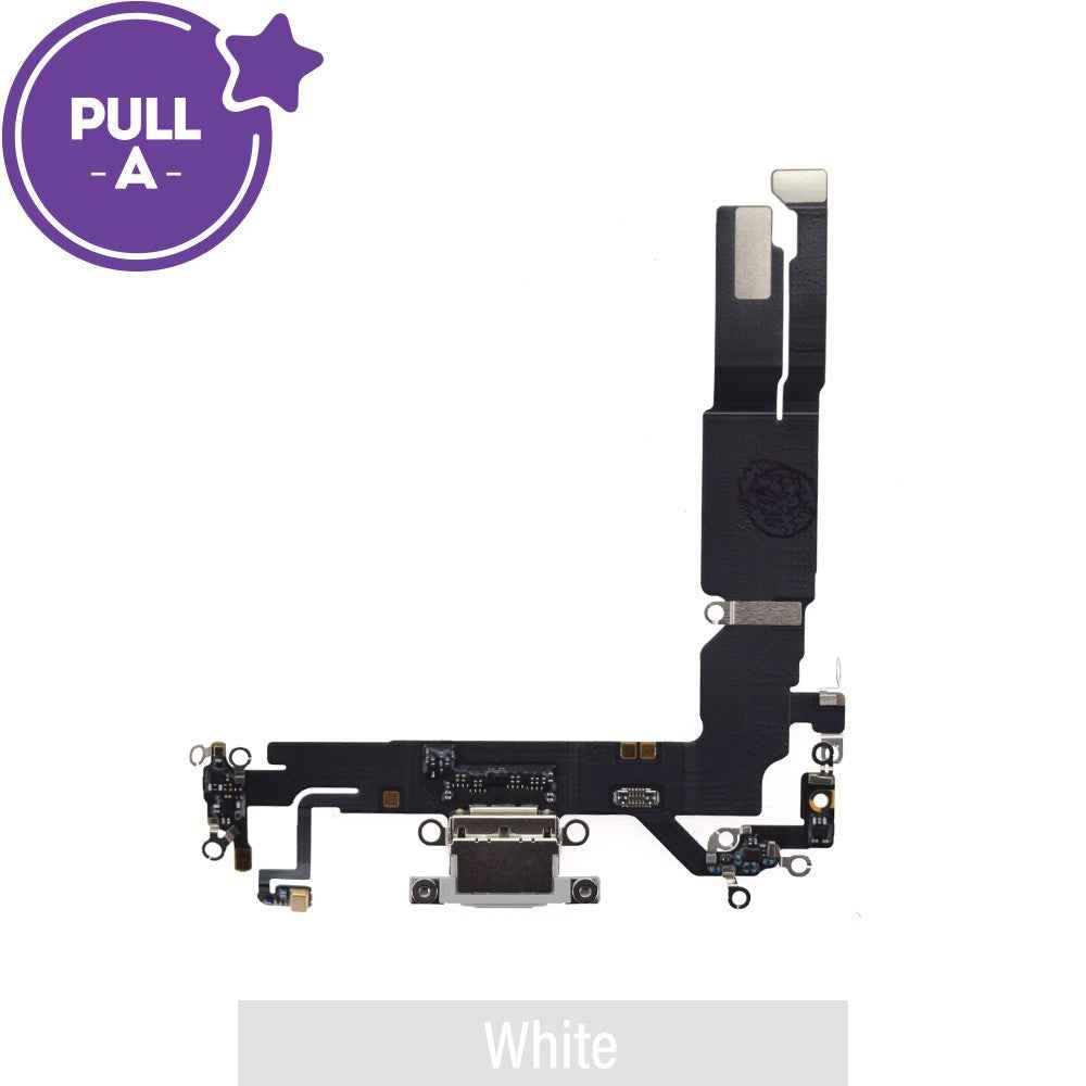 Charging Port for iPhone 16 (PULL-A)-White - MyMobile